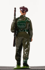 Model soldier, William Britain Limited, Airborne Infantry, 1948-1960 ...