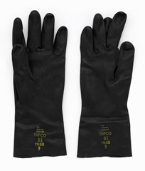Black rubber NBC outer gloves, 1986 | Online Collection | National Army ...