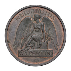 Waterloo Medal 1815, trial pattern, 1816 (c) | Online Collection ...