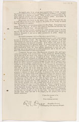 Printed statement by Brigadier General Reginald Edward Henry Dyer ...