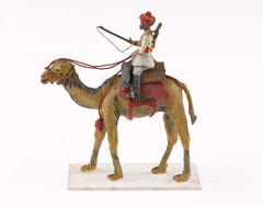 Model mounted Indian sowar of the Bikaner Camel Corps, 1905 (c ...