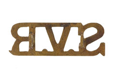 Shoulder title, Simla Volunteer Rifles, 1904-1920 | Online Collection ...
