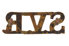 Shoulder title, Simla Volunteer Rifles, 1904-1920 | Online Collection ...