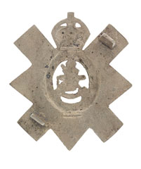 Piper's badge, Cossipore Artillery Volunteers, 1901-1917 | Online ...