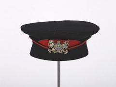 Brodrick cap, Corporal A S Thane, 1st London Engineer Volunteers, 1904 ...