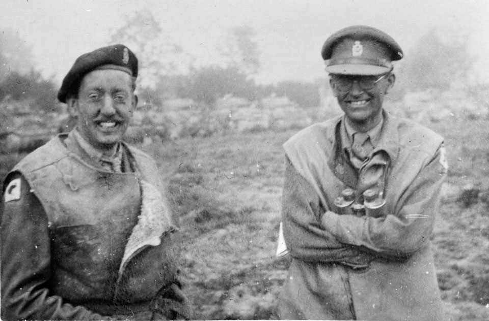 Pat Dyas and Oliver Woods, 3rd/4th County of London Yeomanry ...