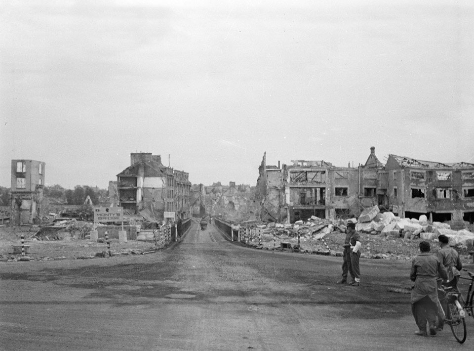 Monty's bridge, Caen, 1944 | Online Collection | National Army Museum ...