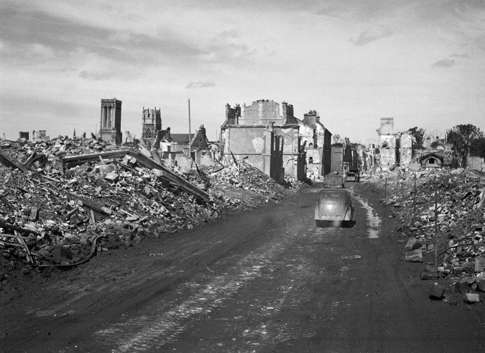 The ruins of southern Caen, 1944 | Online Collection | National Army ...