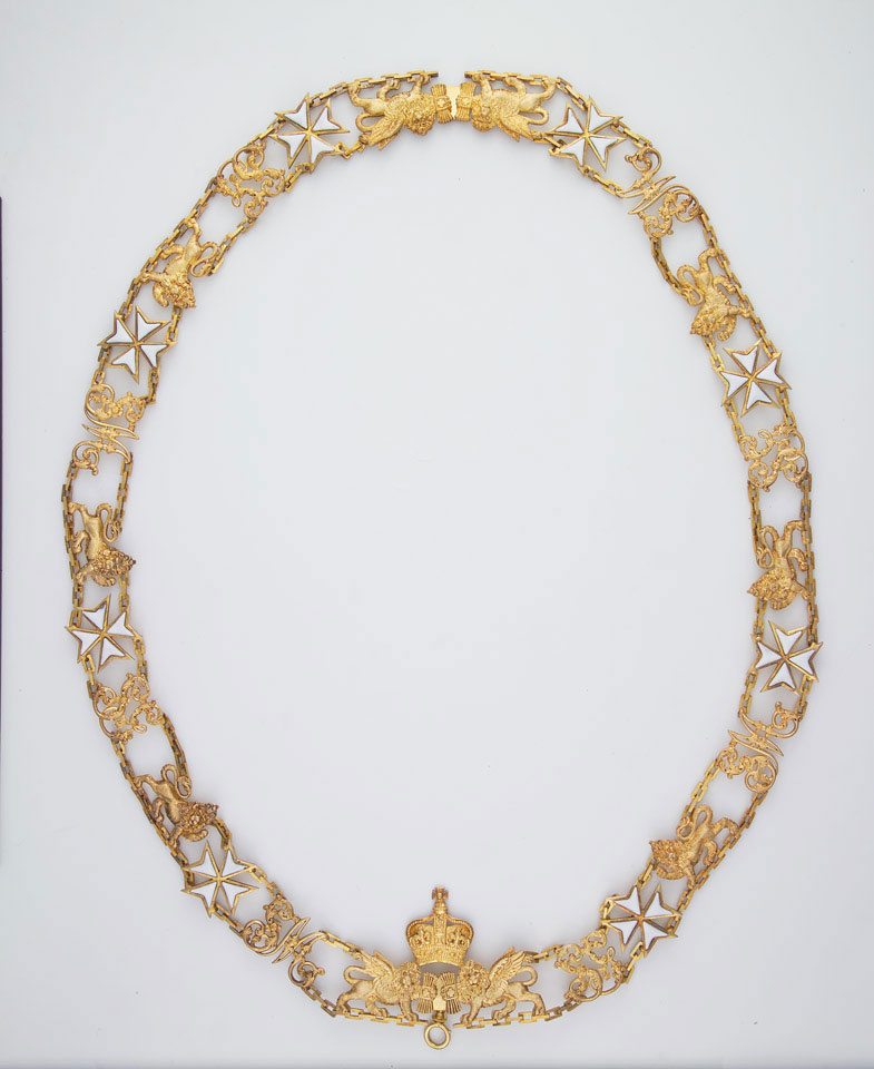 Collar, Order of St Michael and St George, Knight Grand Cross, awarded ...