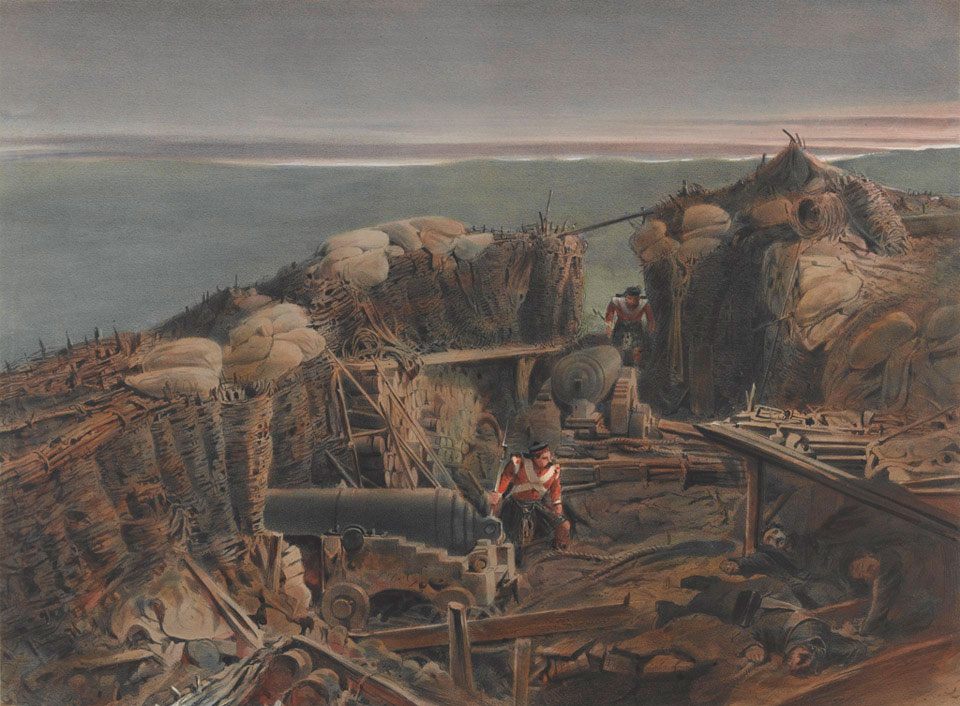 'Salient of the Redan. Midnight', Sevastopol, Crimea, 1855 | Online ...
