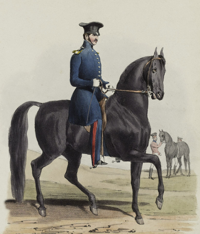 Royal Horse Guards, Riding Master and Rough Riders, 1828 | Online ...