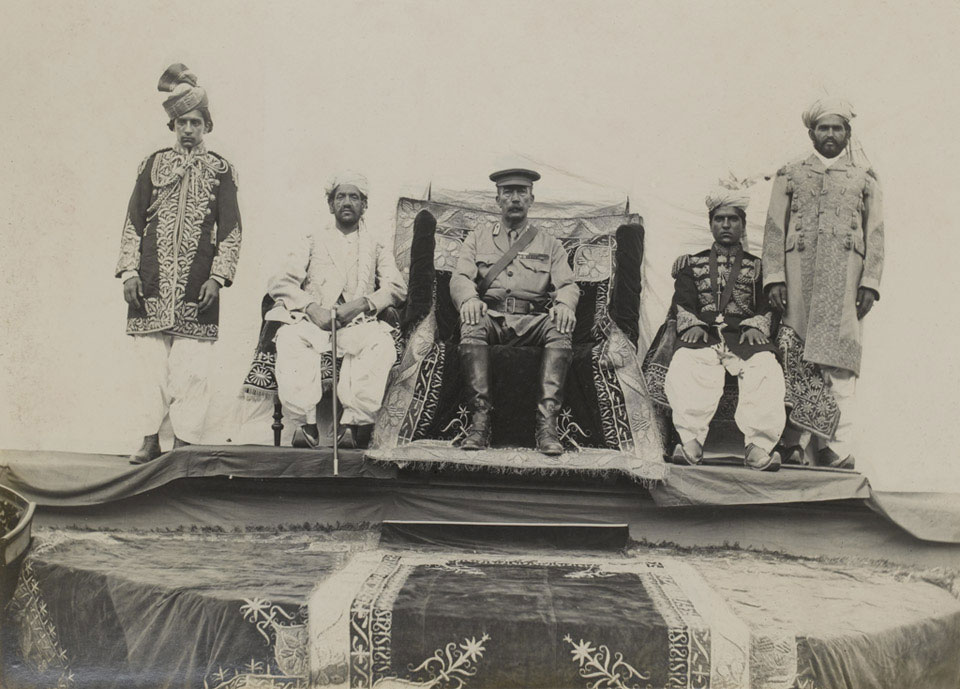 The Nawab Alamzeb Khan's Durbar, Dir, 1919 | Online Collection ...