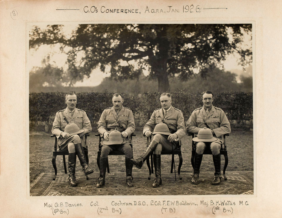 2nd Bombay Pioneers, 'C.O's Conference, Agra, Jan 1926' | Online ...
