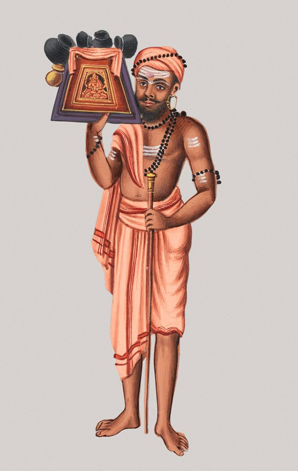 'A Hindoo Priest', India, 1835 (c) | Online Collection | National Army ...