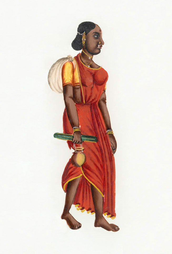 An Indian woman, 1860 (c) | Online Collection | National Army Museum ...