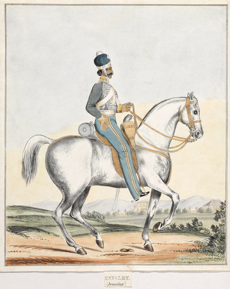 (Light) Cavalry (Jemadar), Madras Army, 1841 | Online Collection ...