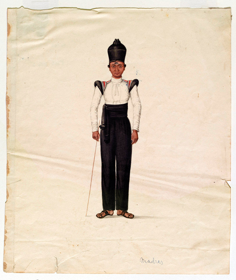 Orderly boy, Madras Army, 1835 (c) | Online Collection | National Army ...