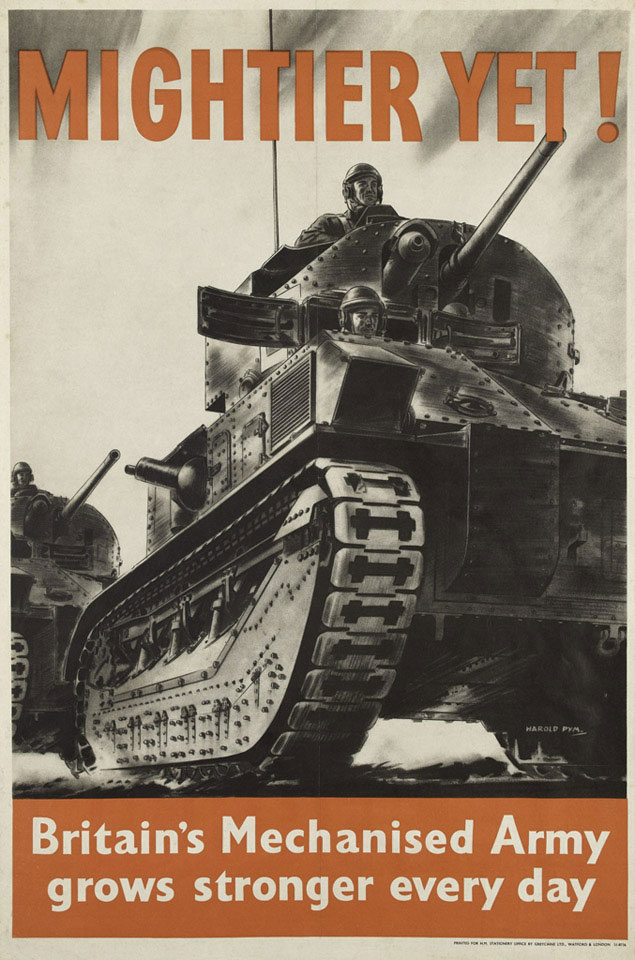 'Mightier Yet! Britain's Mechanised Army grows stronger every day ...