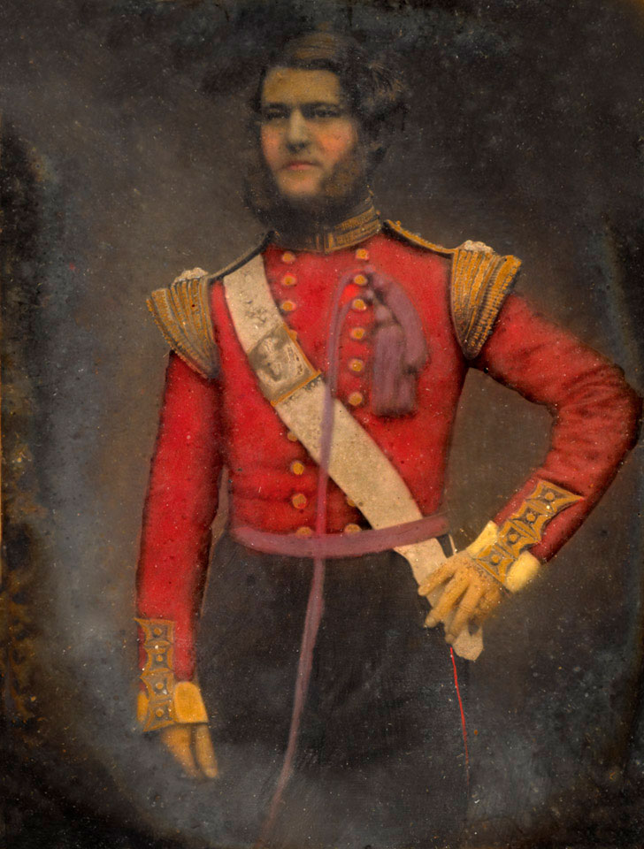 Captain John Nicholson, 77th (East Middlesex) Regiment of Foot, 1855 (c ...