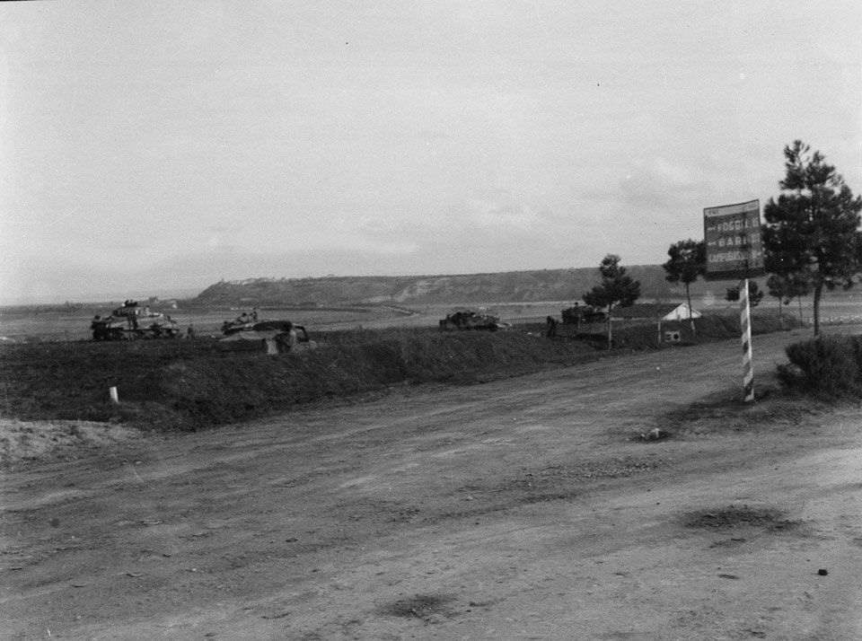 'The leaguer between the Biferno & Termoli.', 3rd County of London ...