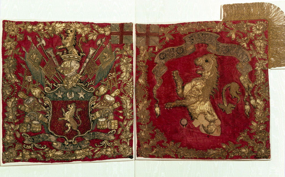 Standard of Ligonier's Regiment of Horse, 1743 (c) | Online Collection ...