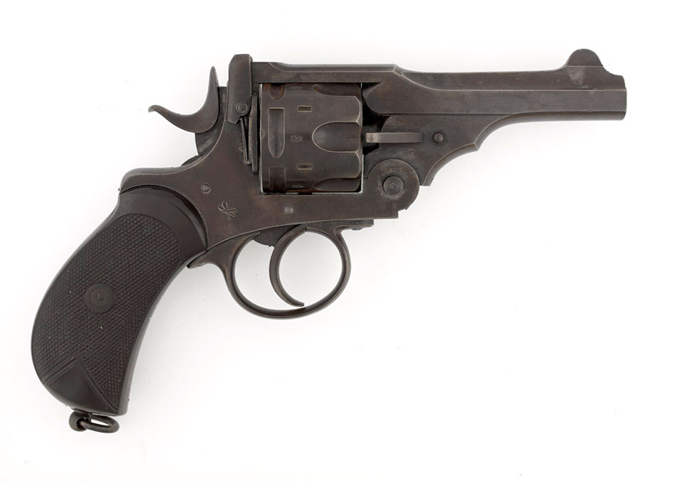 Webley .455 inch Mk I breech-loading service revolver, 1900 (c ...