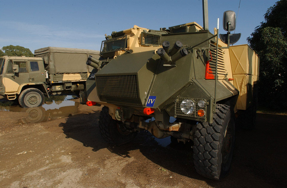 Saxon armoured personnel carrier in Cyprus, 2002 | Online Collection ...