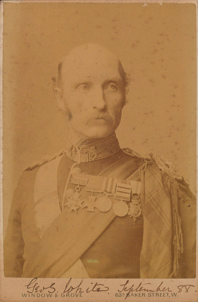 'Geo S White September 88', Sir George Stuart White VC, 1888 | Online ...