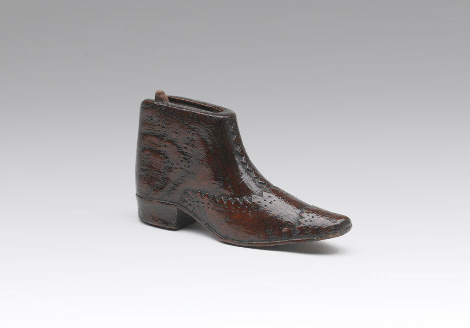 Snake-in-a-boot toy made by Private John Hehir, 1900 | Online ...