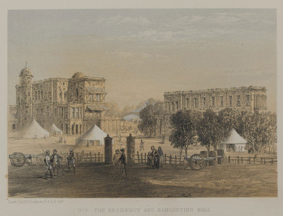 'The Residency and Banqueting Hall', 1858 (c) | Online Collection ...