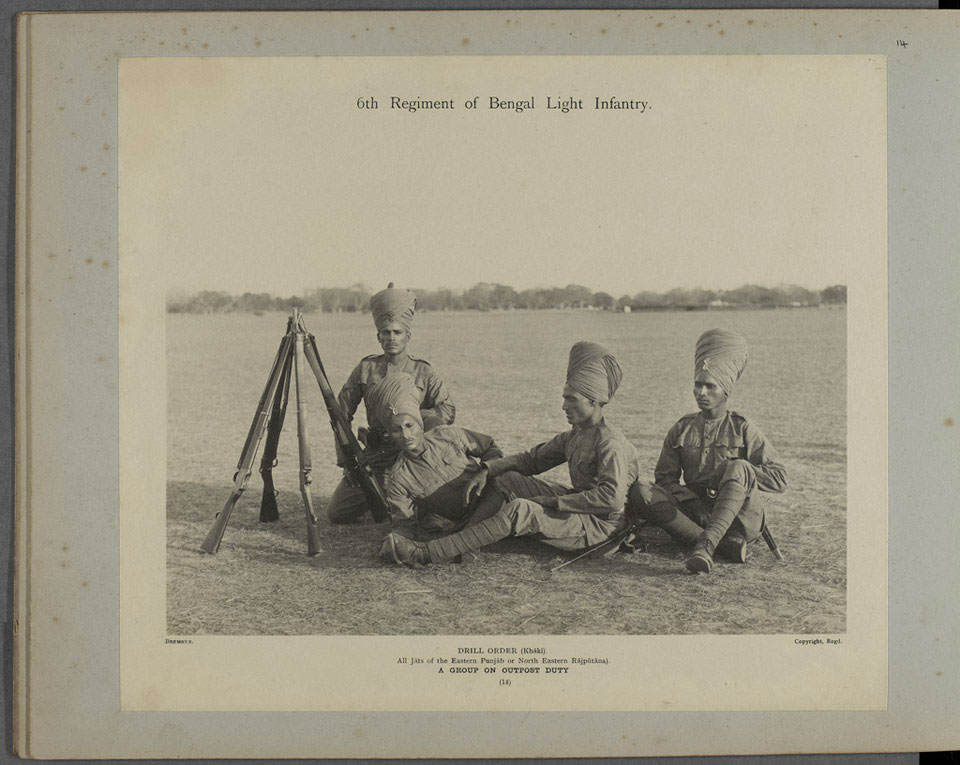 '6th Regiment of Bengal Light Infantry', 1893 | Online Collection ...