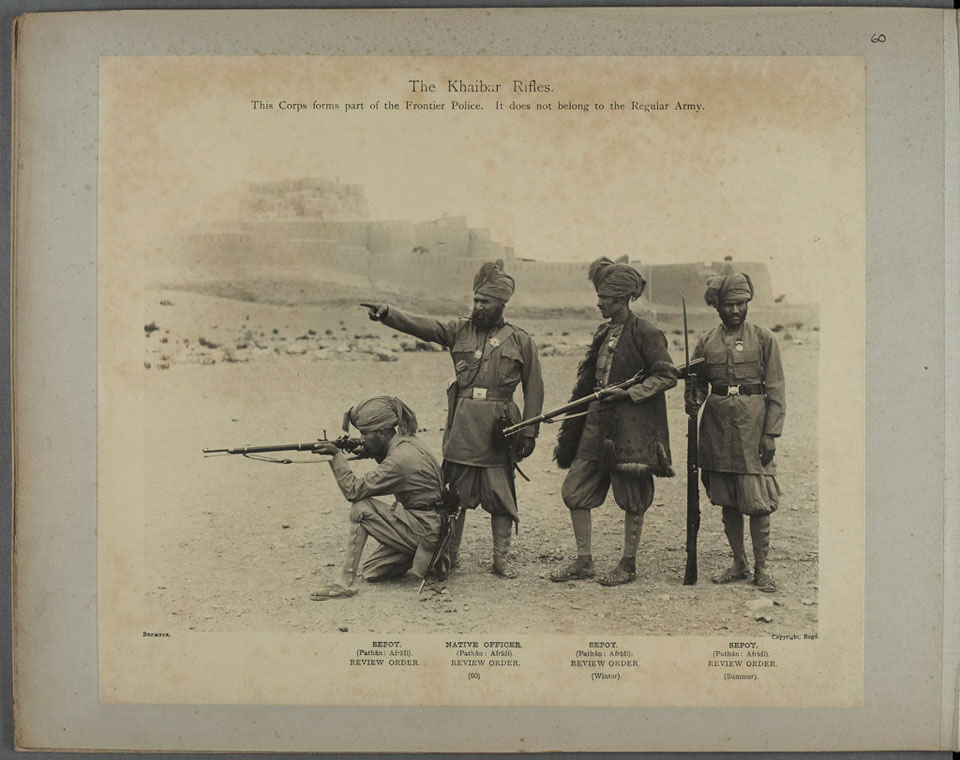 'The Khaibur Rifles', 1893 | Online Collection | National Army Museum ...