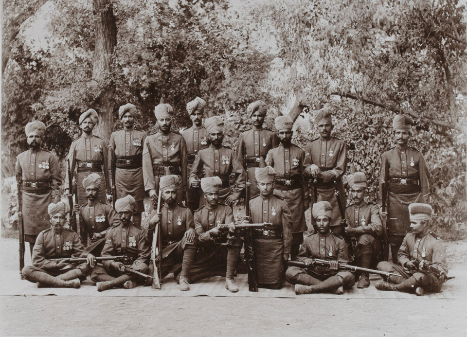 Members of the 40th Pathans, 1900 (c) | Online Collection | National ...
