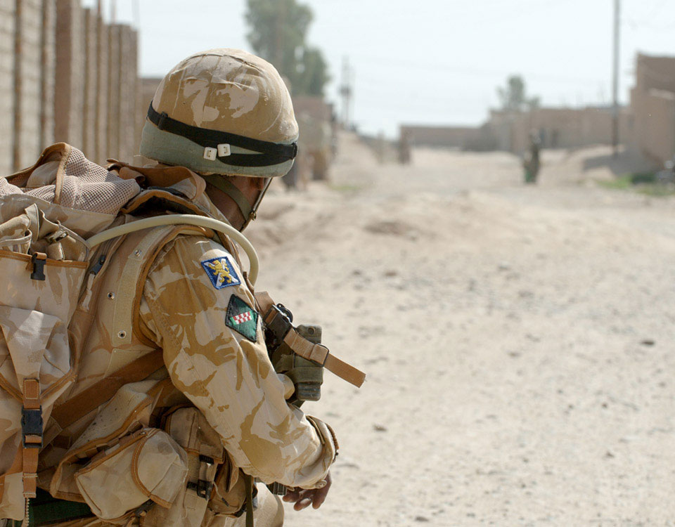 '5 SCOTS on patrol in Lashkar Gah', Helmand Province, Afghanistan, 2008 ...