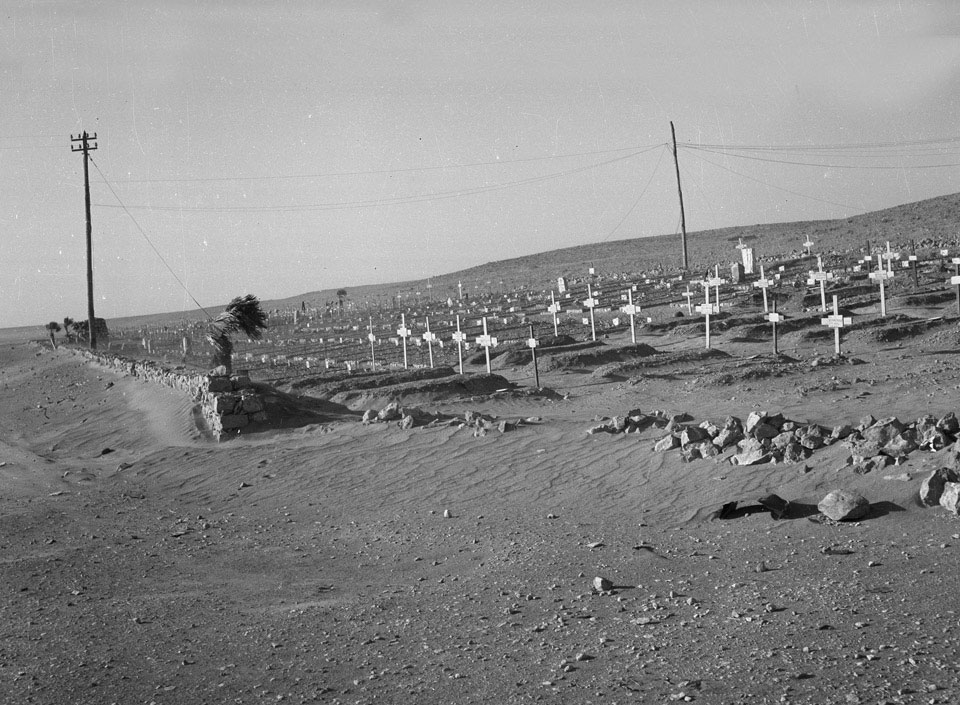 German and Italian cemetery outside Tobruk, Libya, 1942 | Online ...