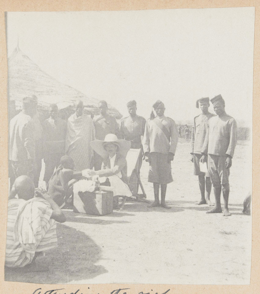 Attending the sick at Bauchi, Nigeria, May 1902 | Online Collection ...