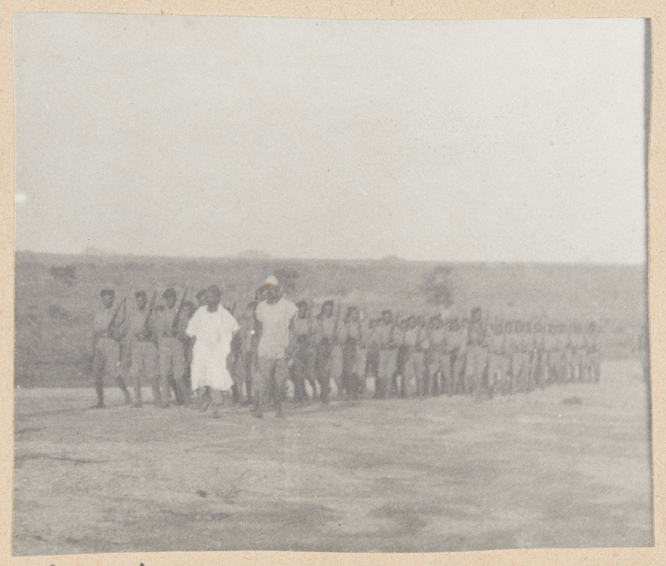 Soldiers of the 2nd Northern Nigeria Regiment, West African Frontier ...