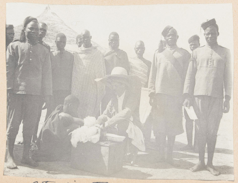 Attending the sick at Bauchi, Nigeria, May 1902 | Online Collection ...