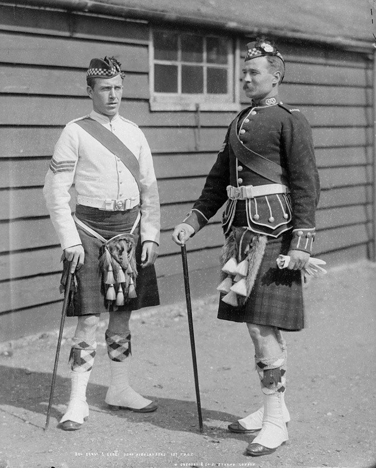 Colour Sergeant and Sergeant, 93rd Princess Louise's (Argyll and ...