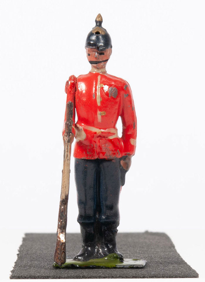 Model soldier, William Britain Limited, Royal Sussex Regiment, 1910 (c ...