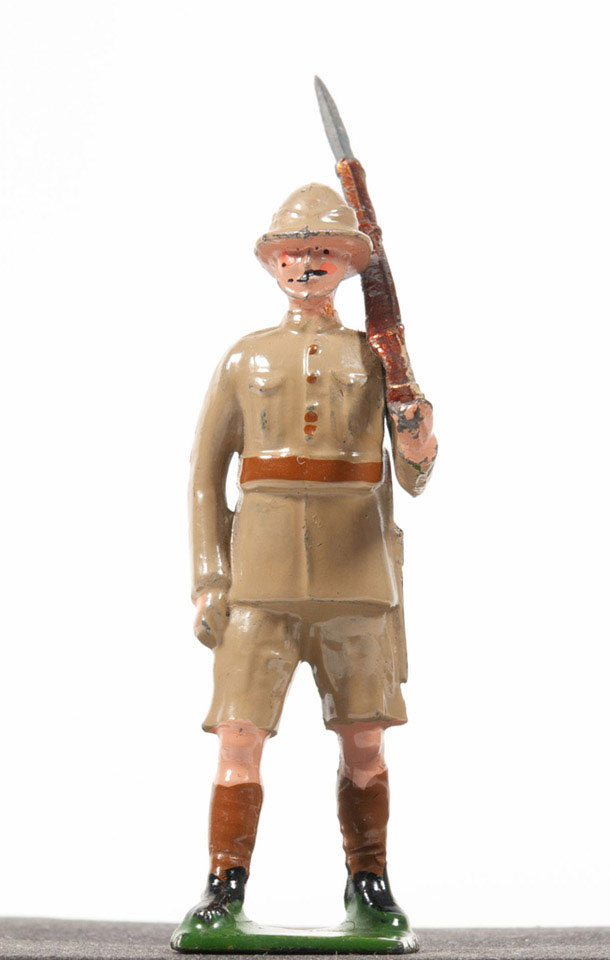 Model soldier, William Britain Limited, British Infantry (Tropical ...