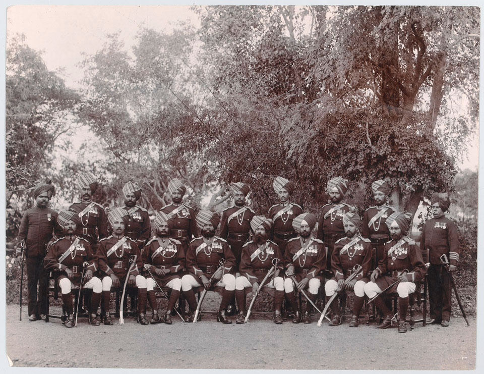 Indian officers, 1st (Duke of Connaught's Own) Bombay Lancers, 1902 ...