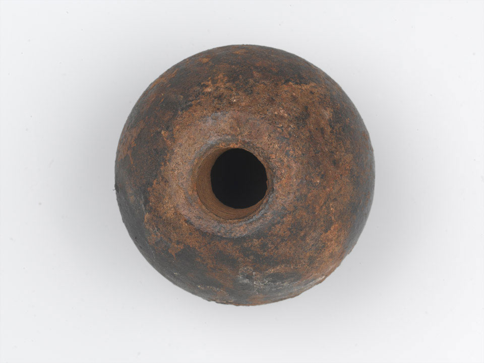 British six-pounder shell fired at the Siege of Badajoz, 1812 | Online ...