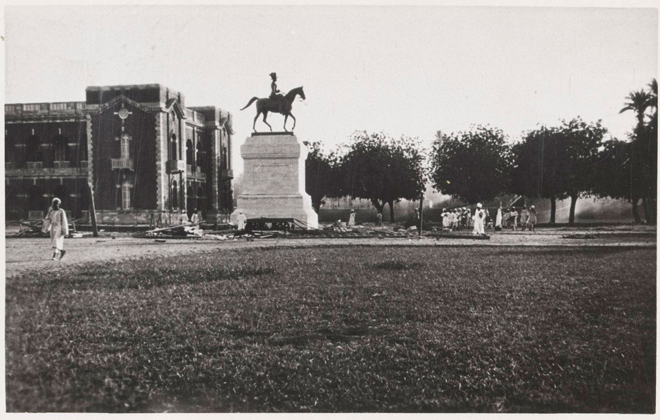 Statue of Field Marshal Lord Kitchener, Khartoum, Sudan, 1932 (c ...