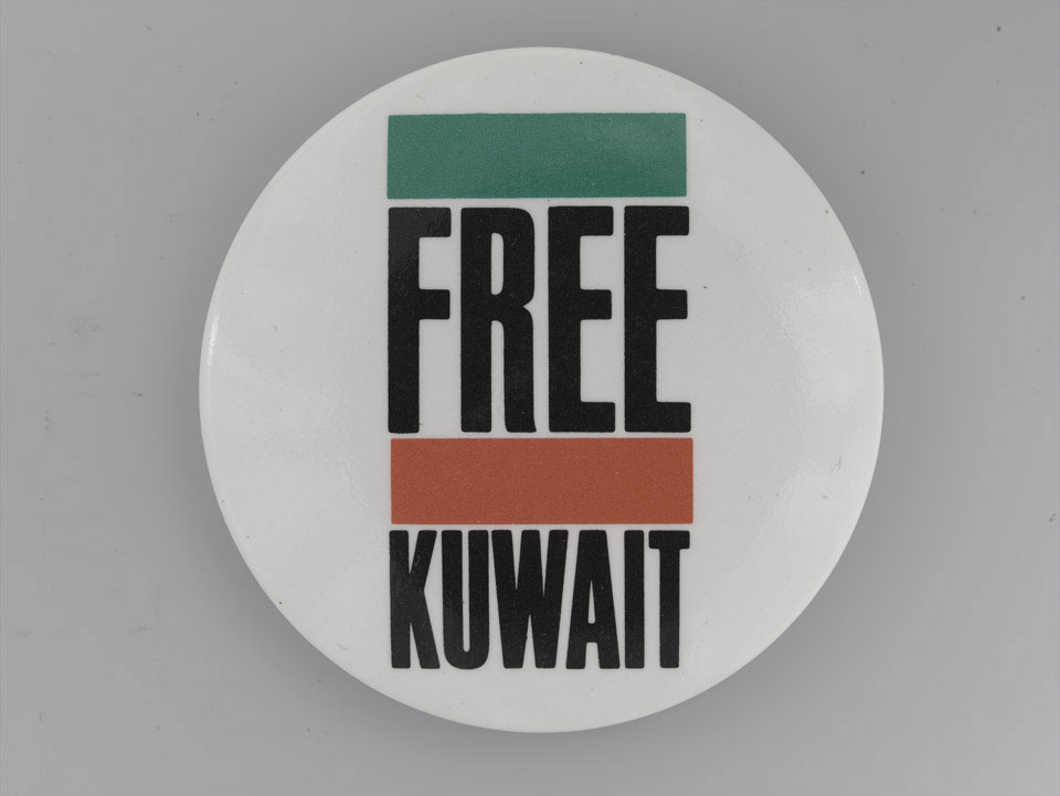Free Kuwait lapel badge, 1991 (c) | Online Collection | National Army ...