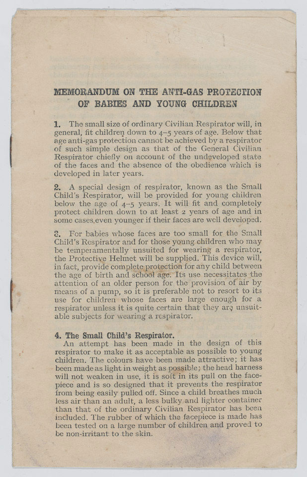 Air Raid Precautions (ARP) Department guide to anti-gas protection of ...