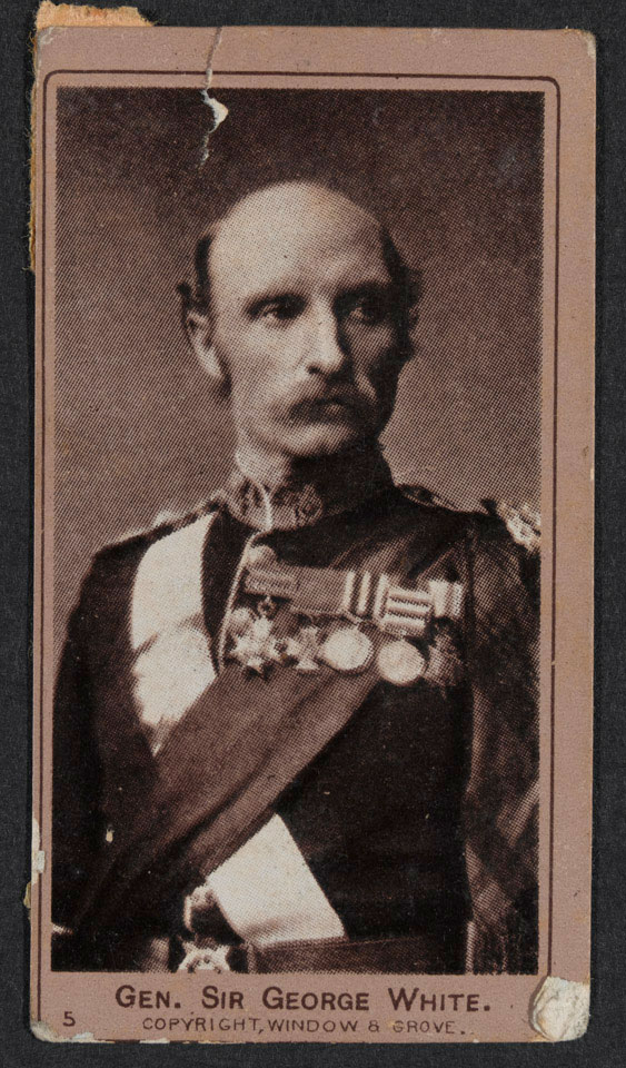 'Gen. Sir George White', cigarette card, 1901 | Online Collection ...