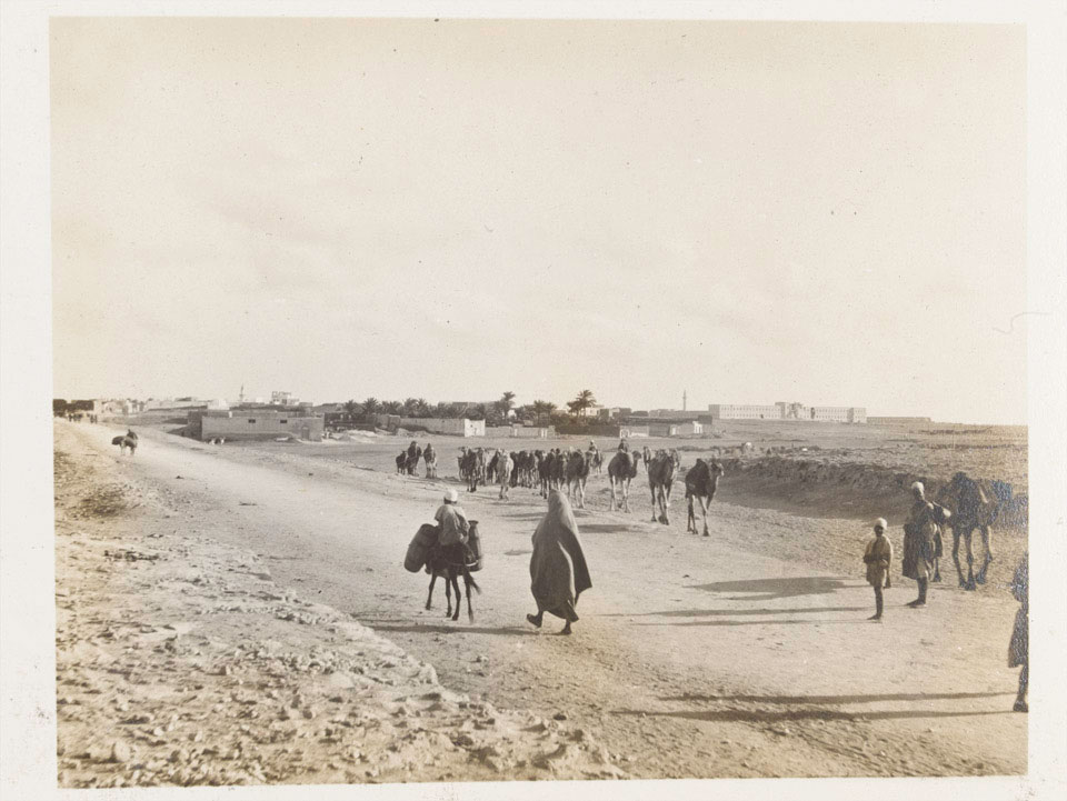 Arabs on a road at Benghazi, 1911 (c) | Online Collection | National ...