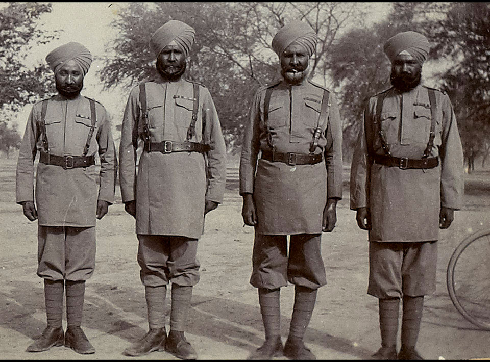 'C. Compy (45th Rattray's Sikhs)', 151st Sikh Infantry, 1921 | Online ...