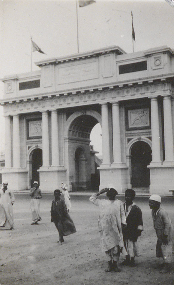 'Entrance to Stadium Alex', Alexandria, Egypt, 1936 | Online Collection ...